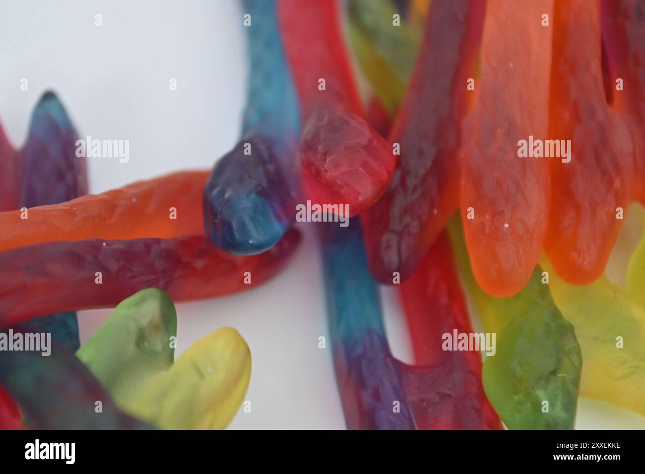 Sweet Colored Snakes 14 Stock Photo - Alamy