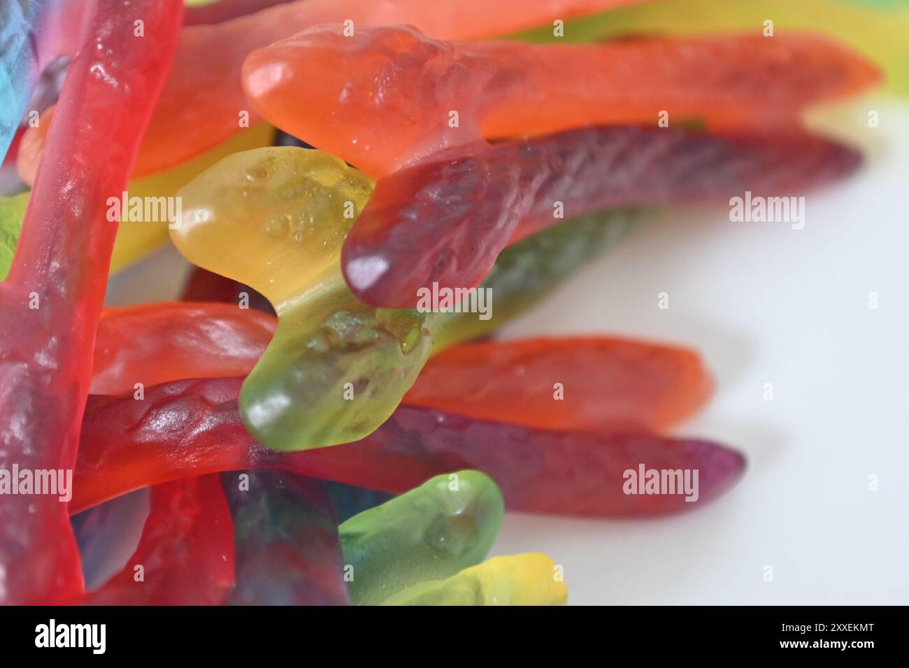 Sweet Colored Snakes 7 Stock Photo - Alamy