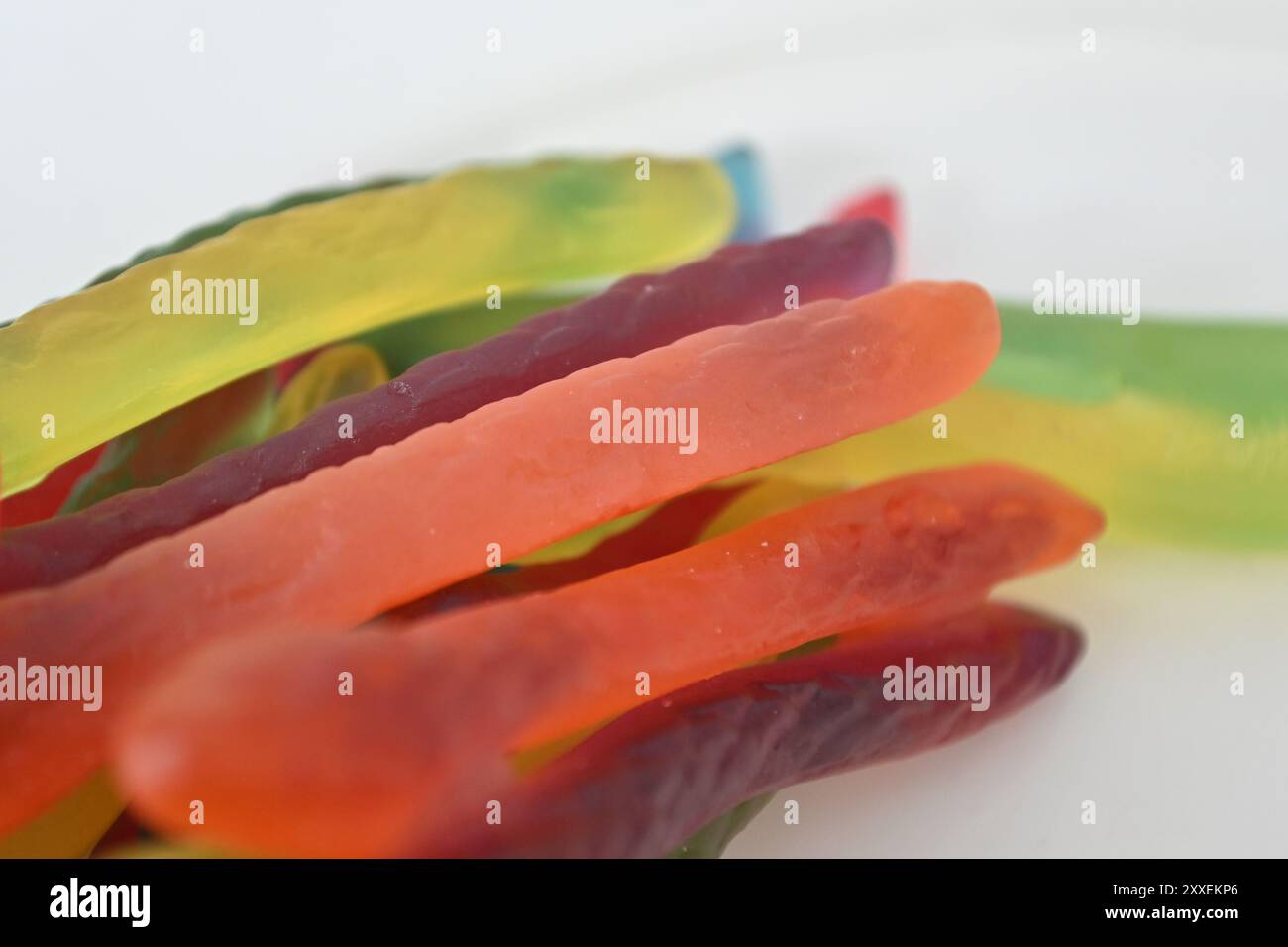 Sweet Colored Snakes 3 Stock Photo - Alamy