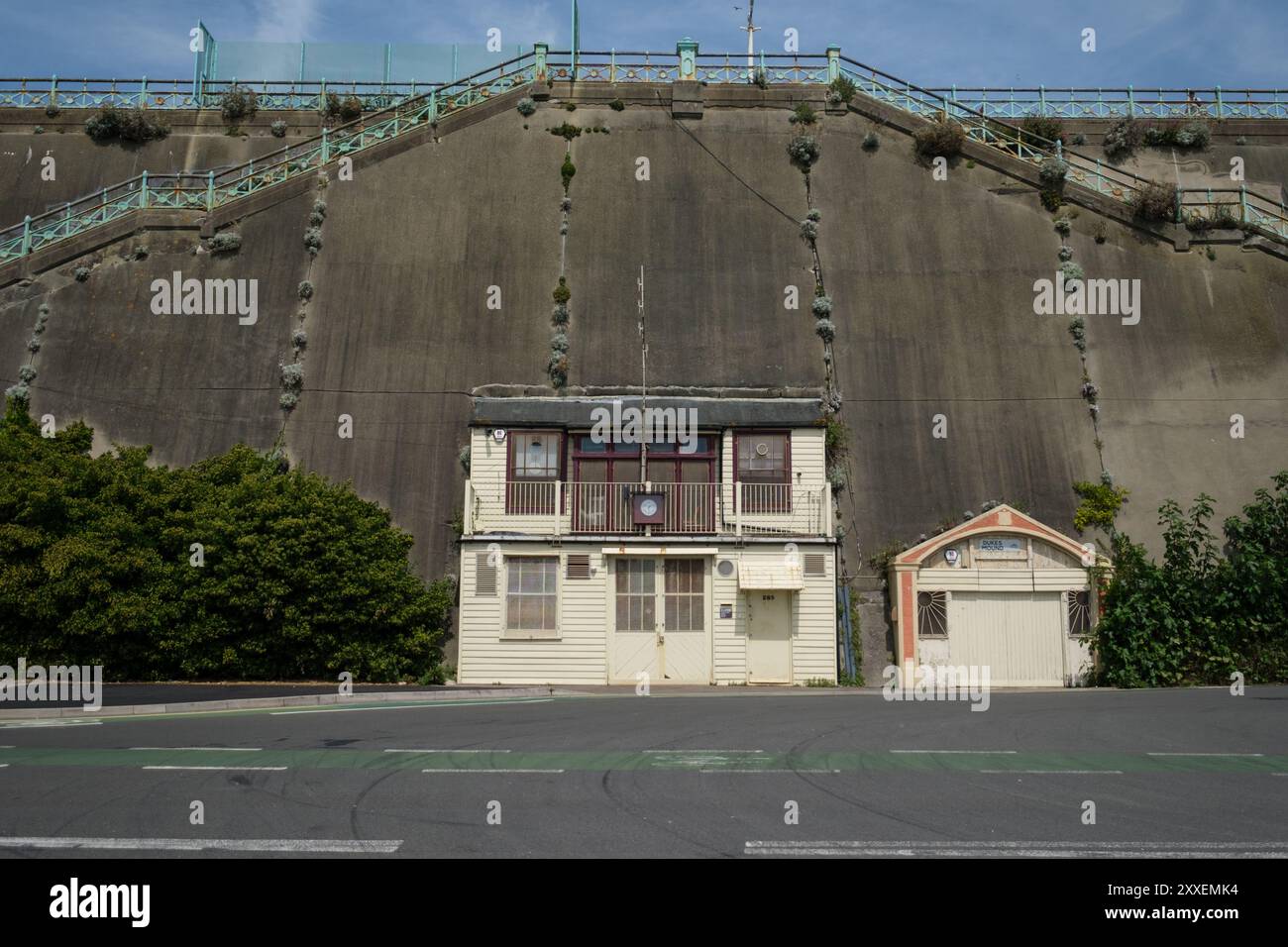 285 Madeira Terrace Brighton the workshops of Volks Railway sit in the ...