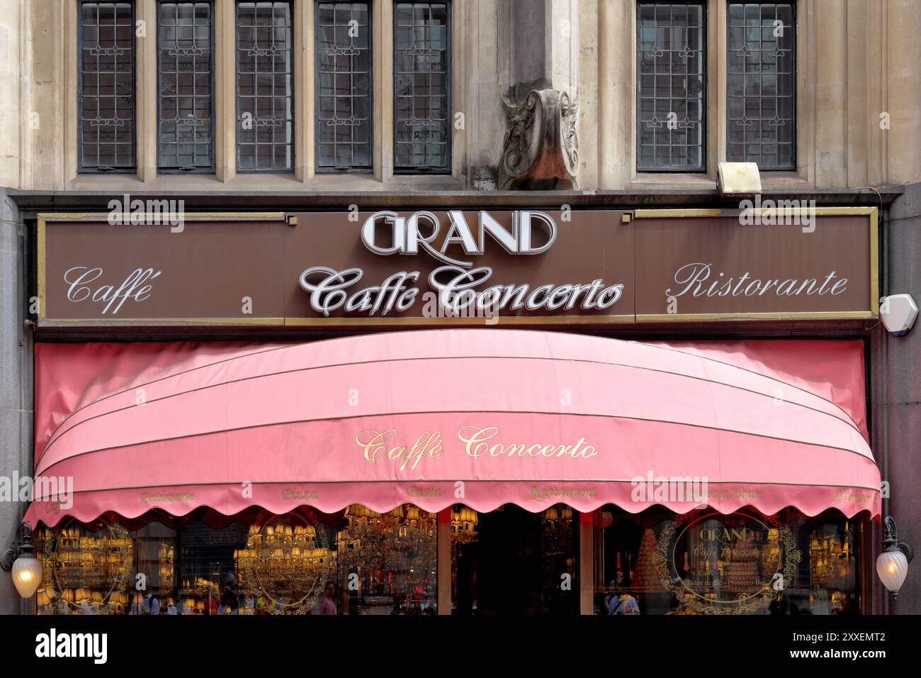 Caffe concerto famous cafe hi-res stock photography and images - Alamy