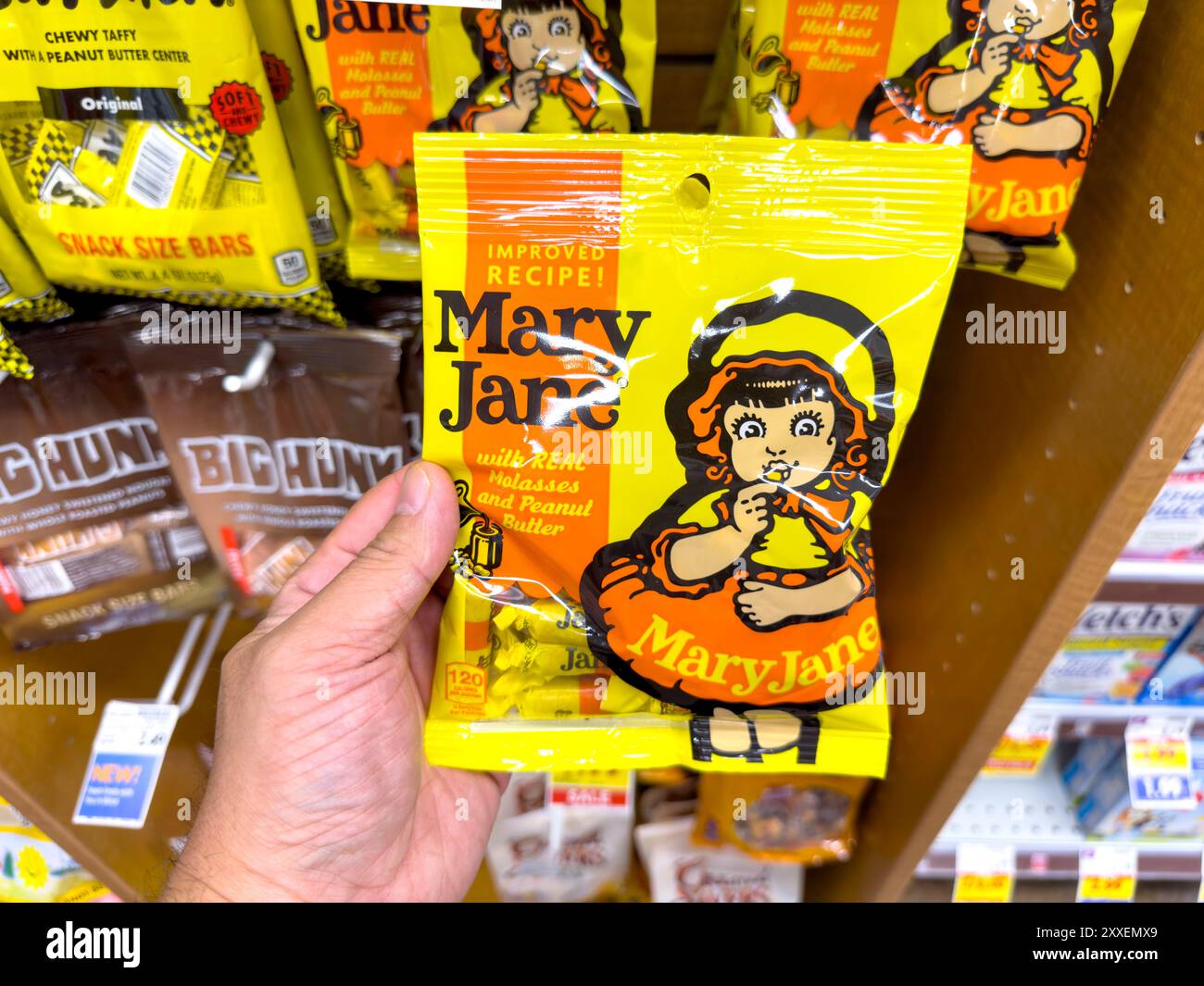 Los Angeles, California, United States - 04-14-2024: A view of a hand ...