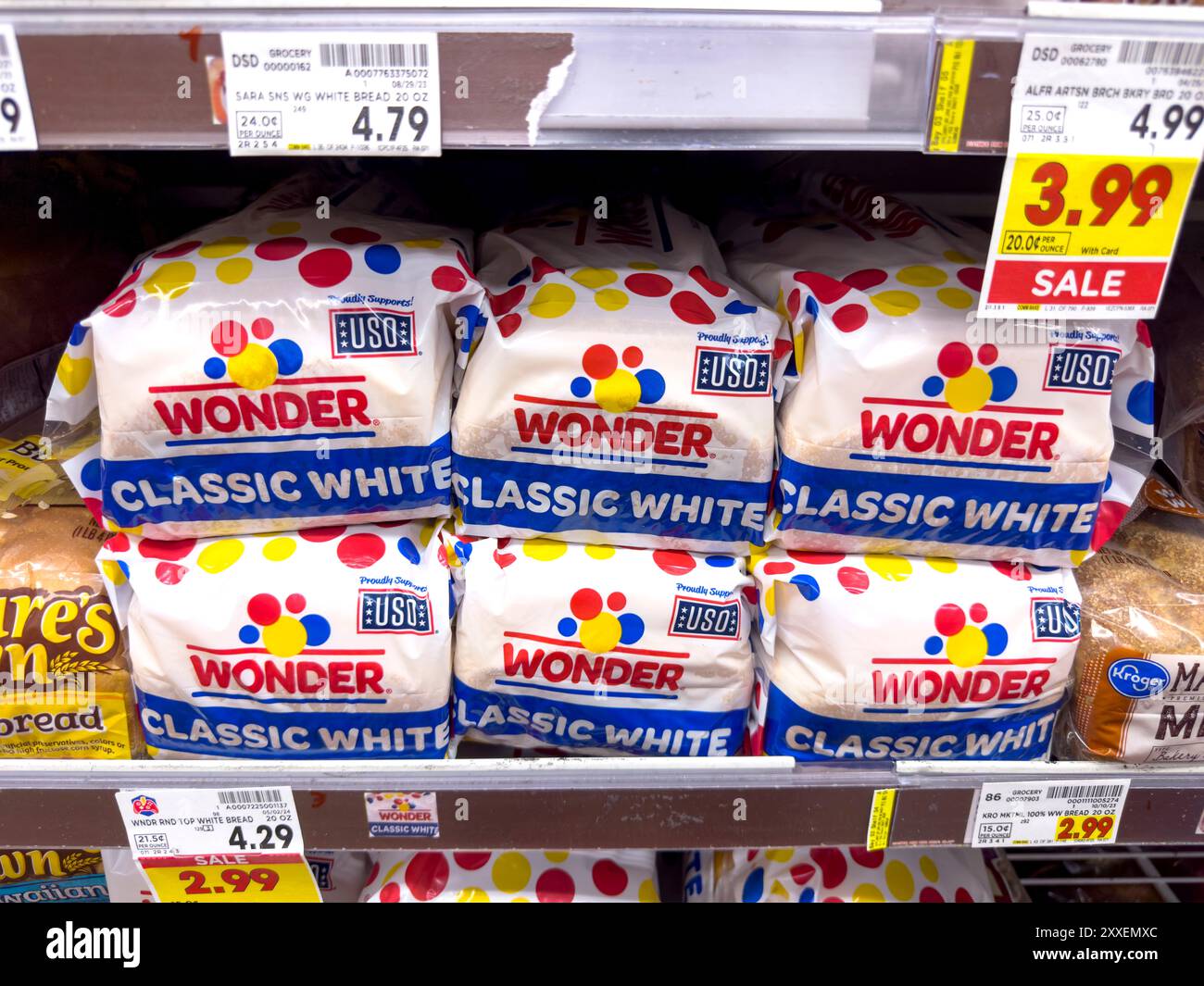 Los Angeles, California, United States - 04-14-2024: A view of several ...