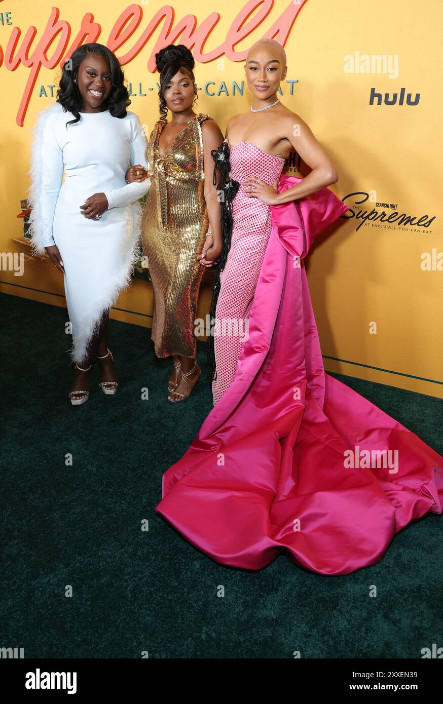 CULVER CITY, CA - AUGUST 23: Abigail Achiri, Kyanna Simone and Tati ...