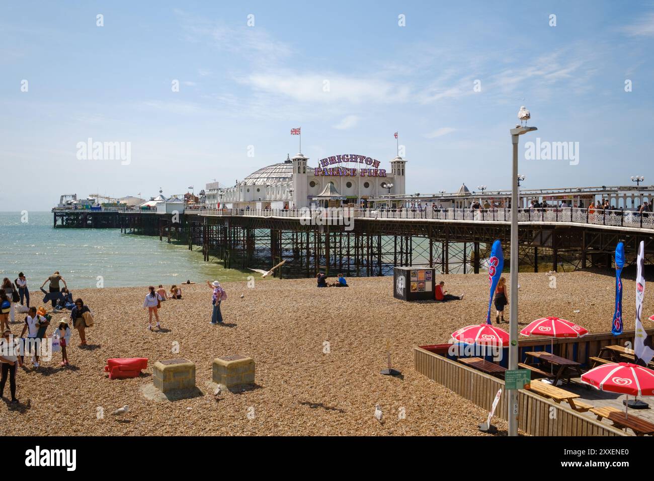 Enjoying sunny day beach hi-res stock photography and images - Alamy