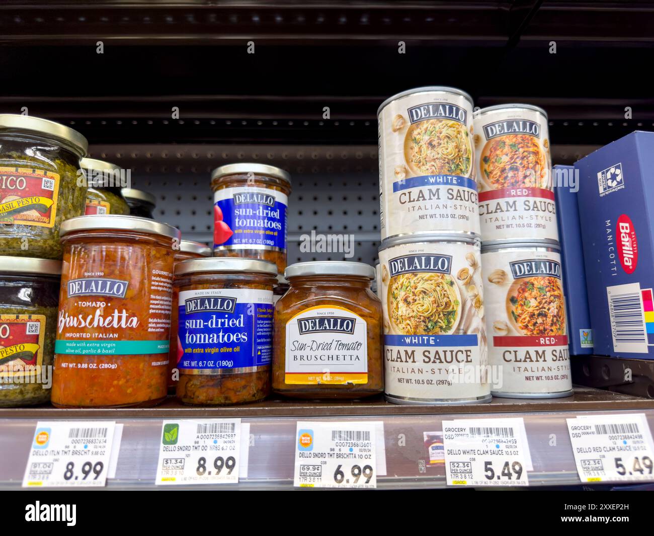 Los Angeles, California, United States - 04-14-2024: A view of several ...