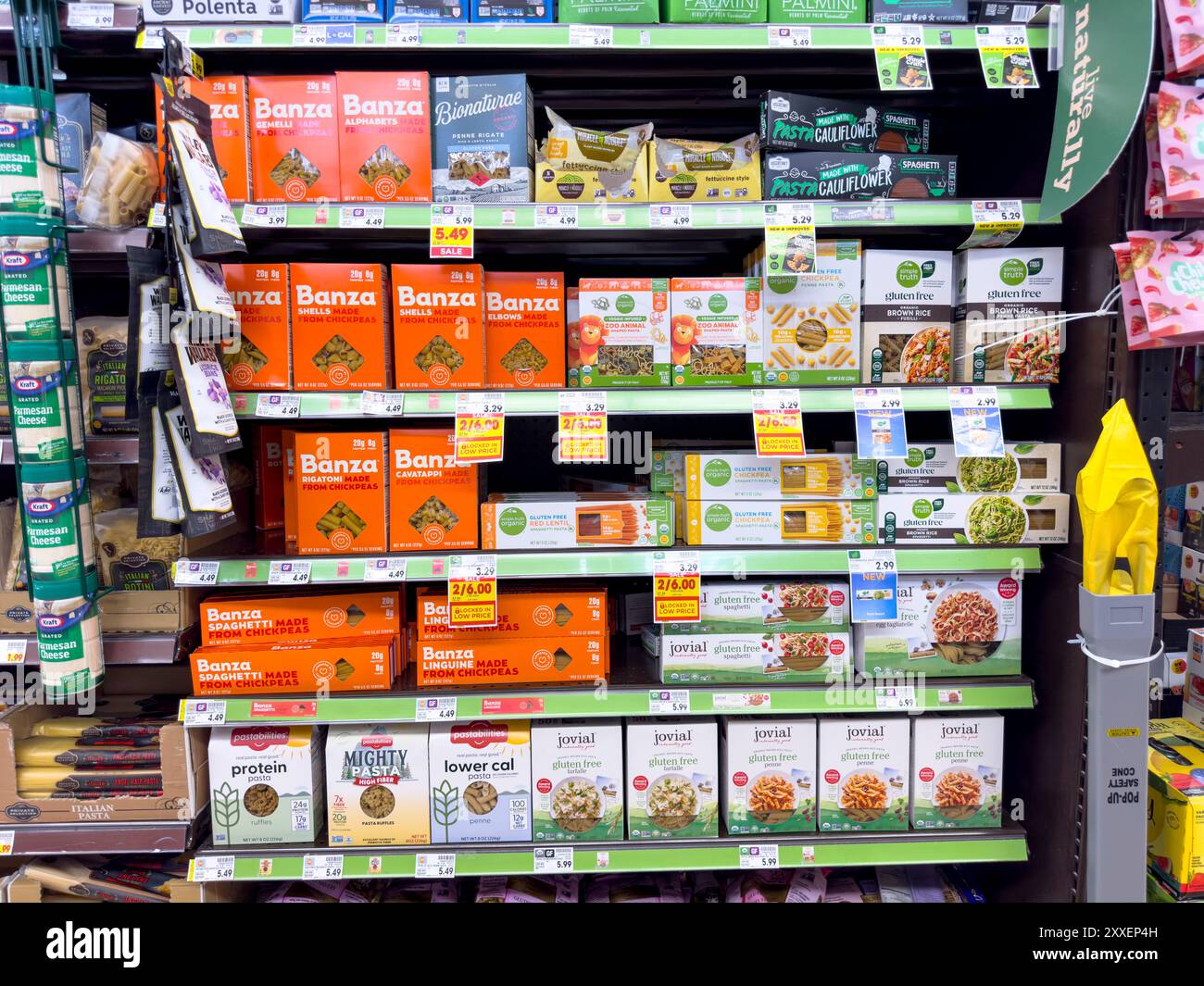 Los Angeles, California, United States - 04-14-2024: A view of several ...