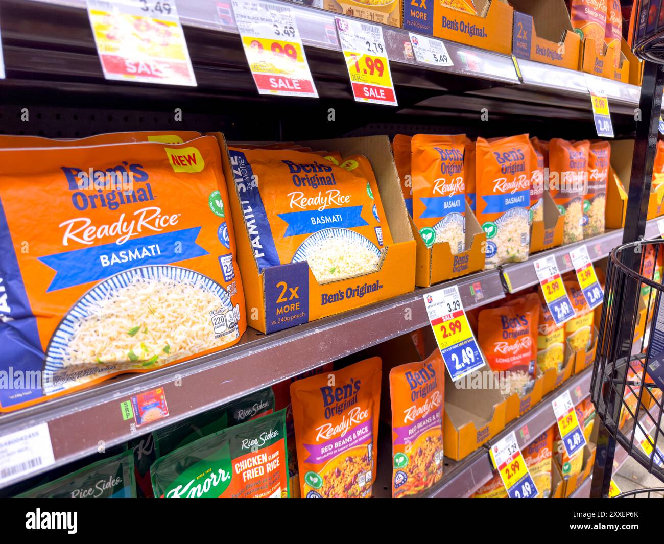 Los Angeles, California, United States - 04-14-2024: A view of several ...