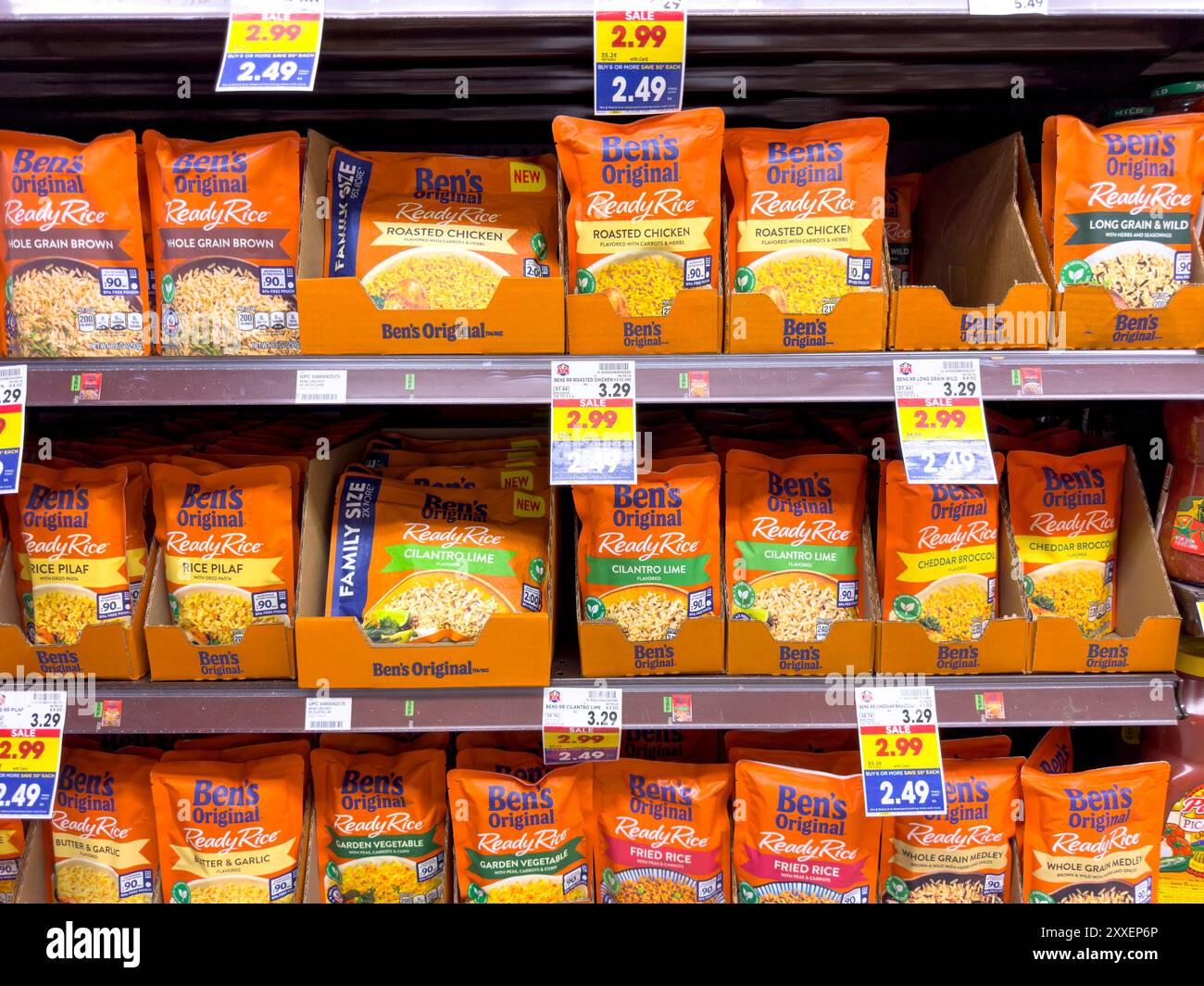 Los Angeles, California, United States - 04-14-2024: A view of several ...