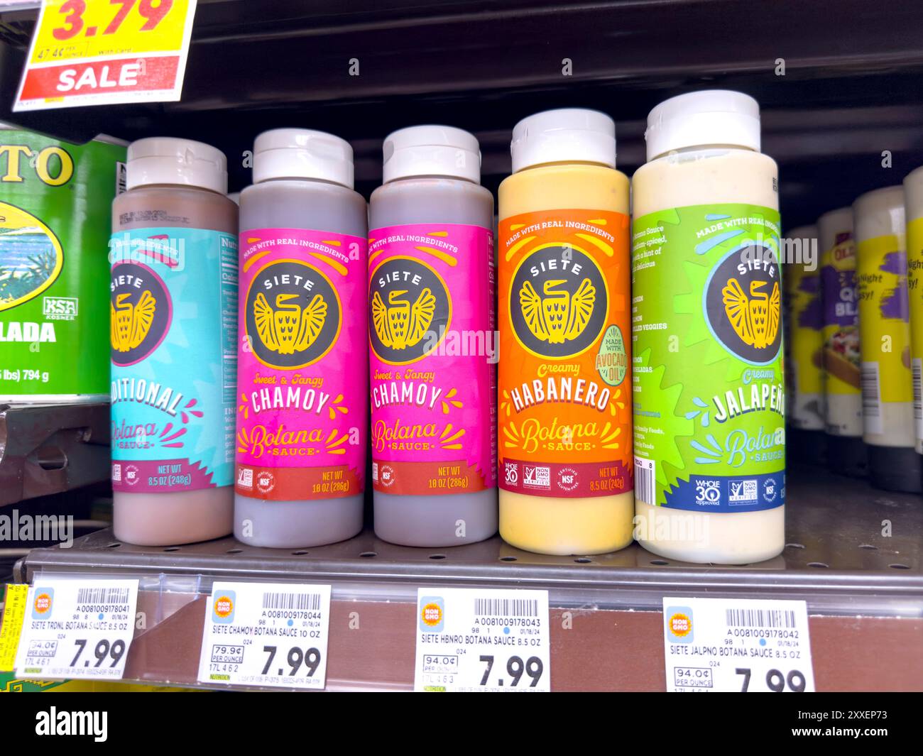 Chamoy bottle hi-res stock photography and images - Alamy