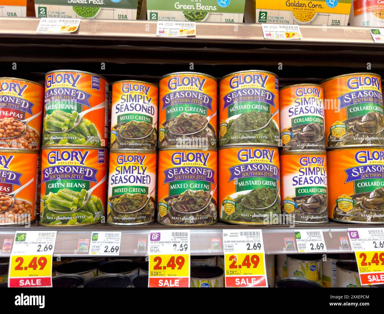 Los Angeles, California, United States - 04-14-2024: A view of several ...