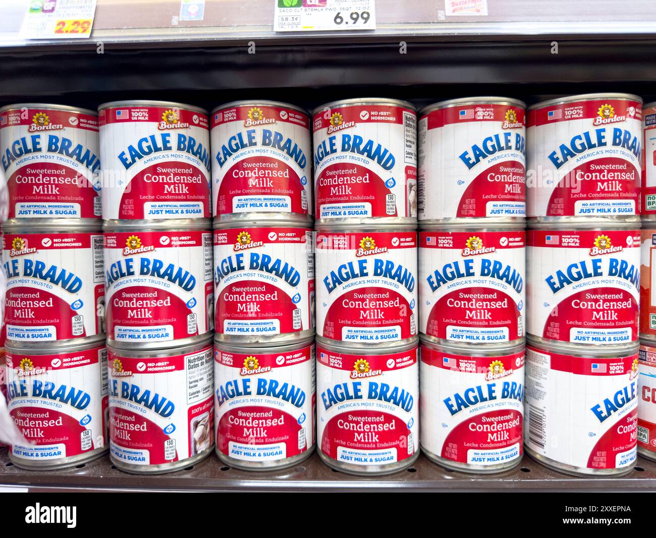 Eagle brand milk hi-res stock photography and images - Alamy