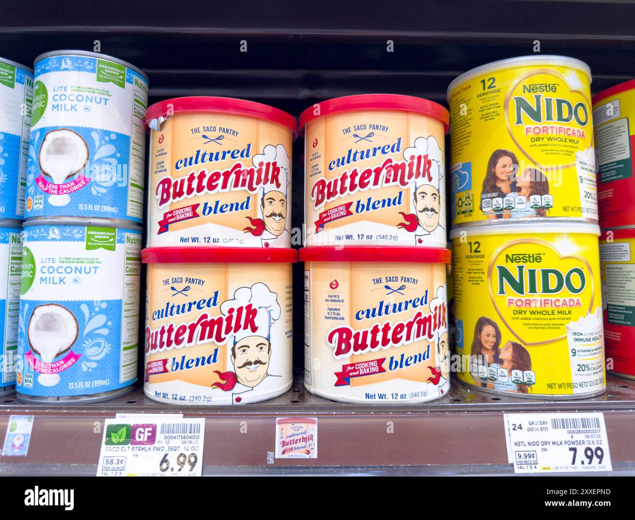 Los Angeles, California, United States - 04-14-2024: A view of several ...