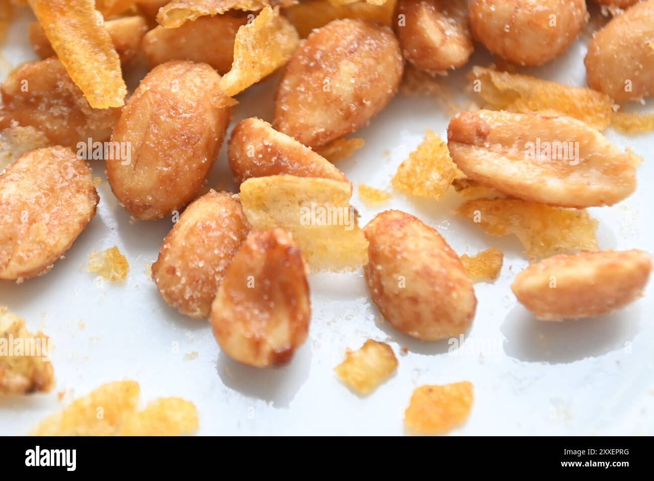 Potato chips peanuts snack hi-res stock photography and images - Alamy