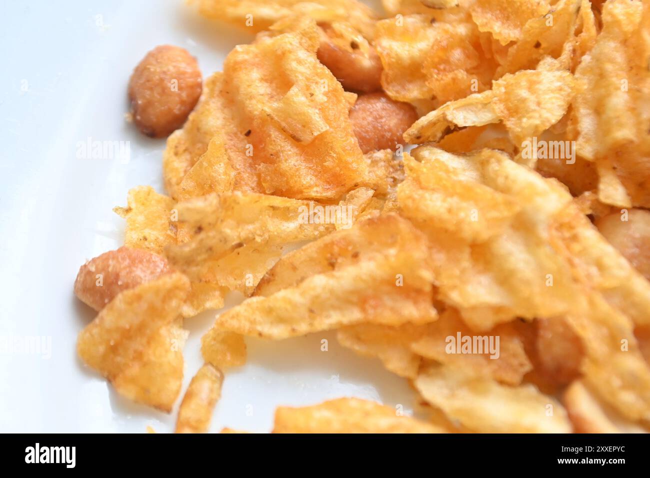 Chips and Nuts 2 Stock Photo - Alamy