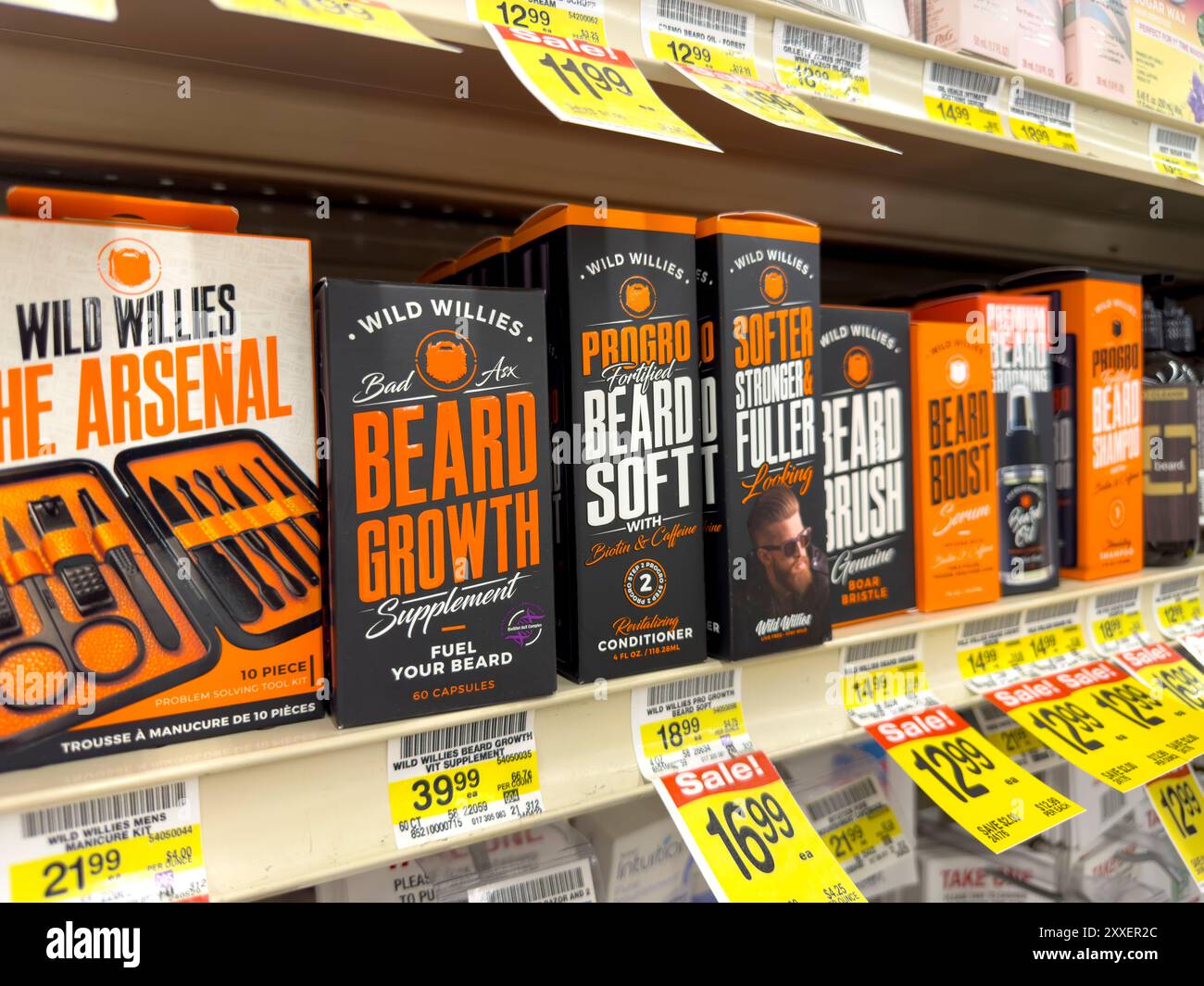 Haircut display hi-res stock photography and images - Alamy