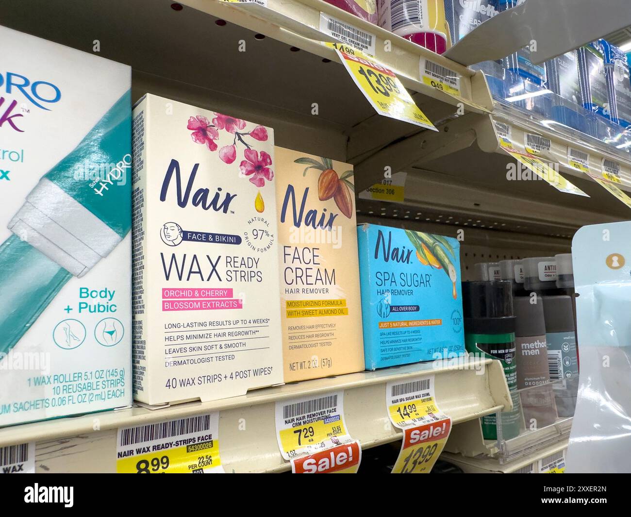 Los Angeles, California, United States - 04-14-2024: A view of several ...