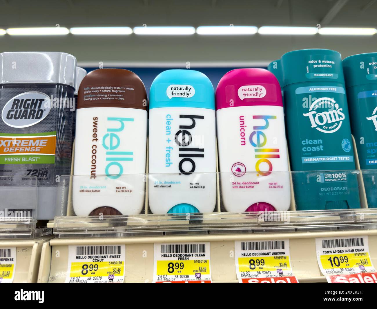 Los Angeles, California, United States - 04-14-2024: A view of several ...