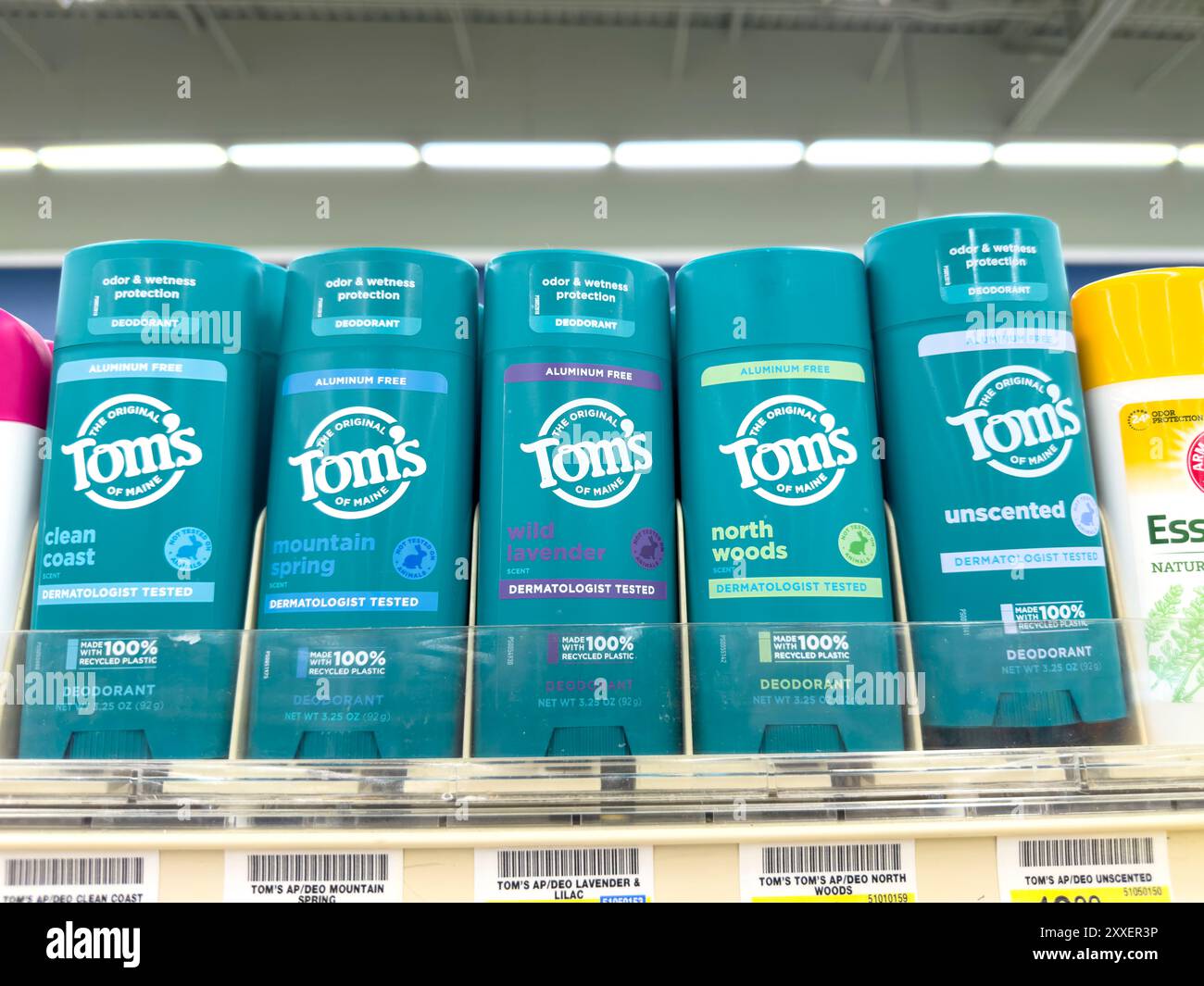 Los Angeles, California, United States - 04-14-2024: A view of several ...