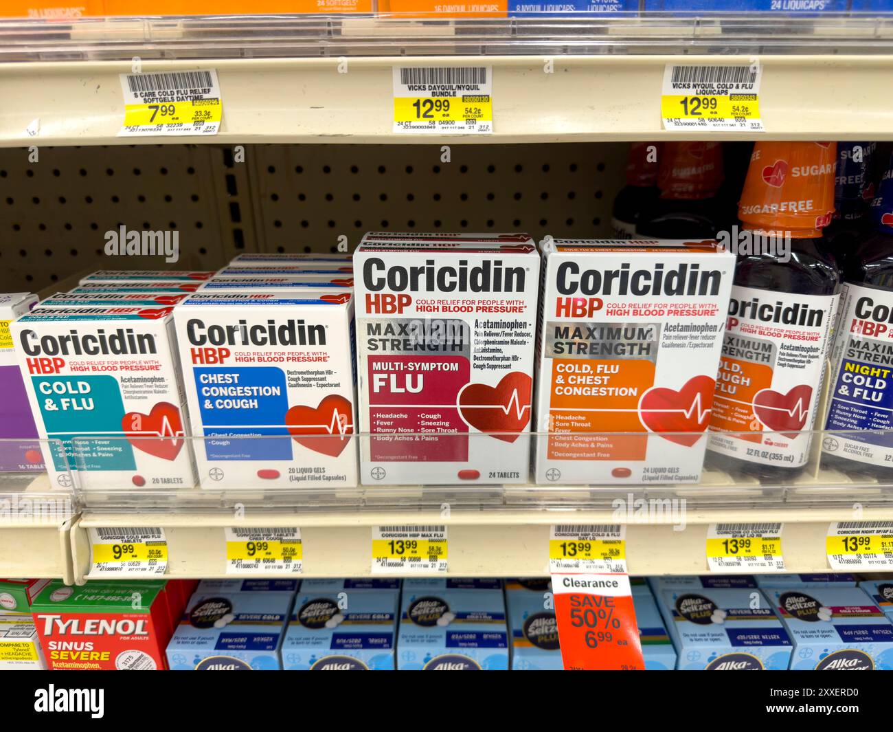 Los Angeles, California, United States - 04-14-2024: A view of several ...