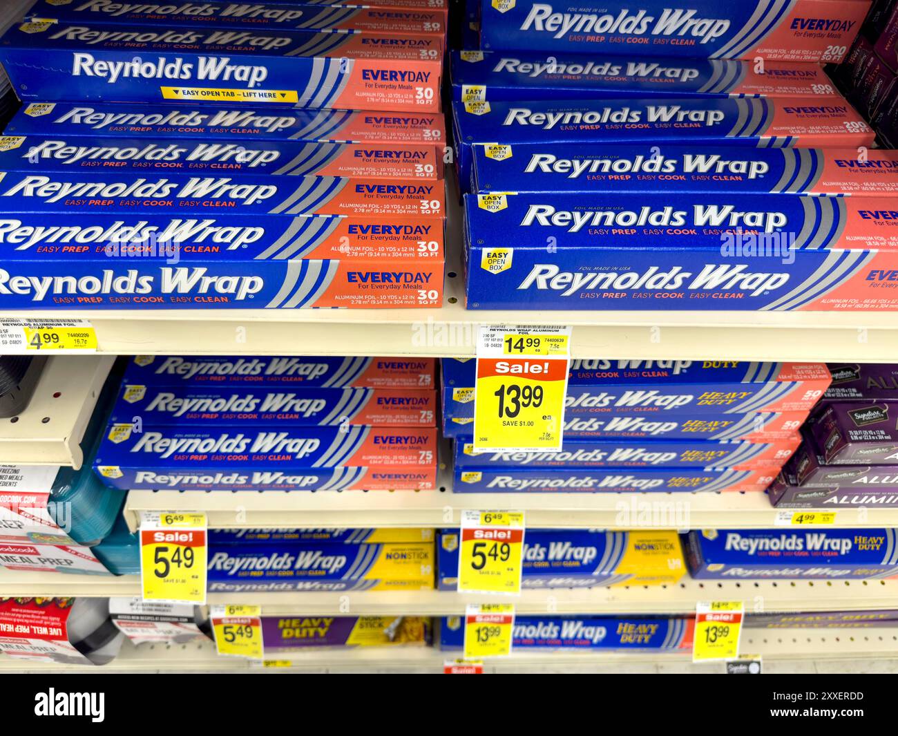 Los Angeles, California, United States - 04-14-2024: A view of several ...