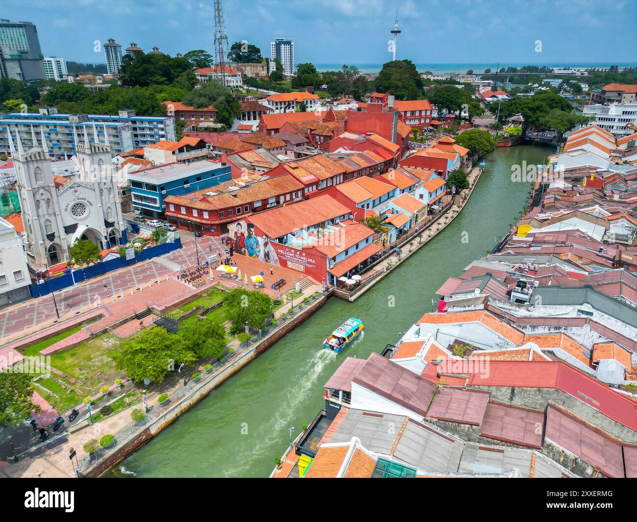 Malacca city of historical Stock Photo - Alamy
