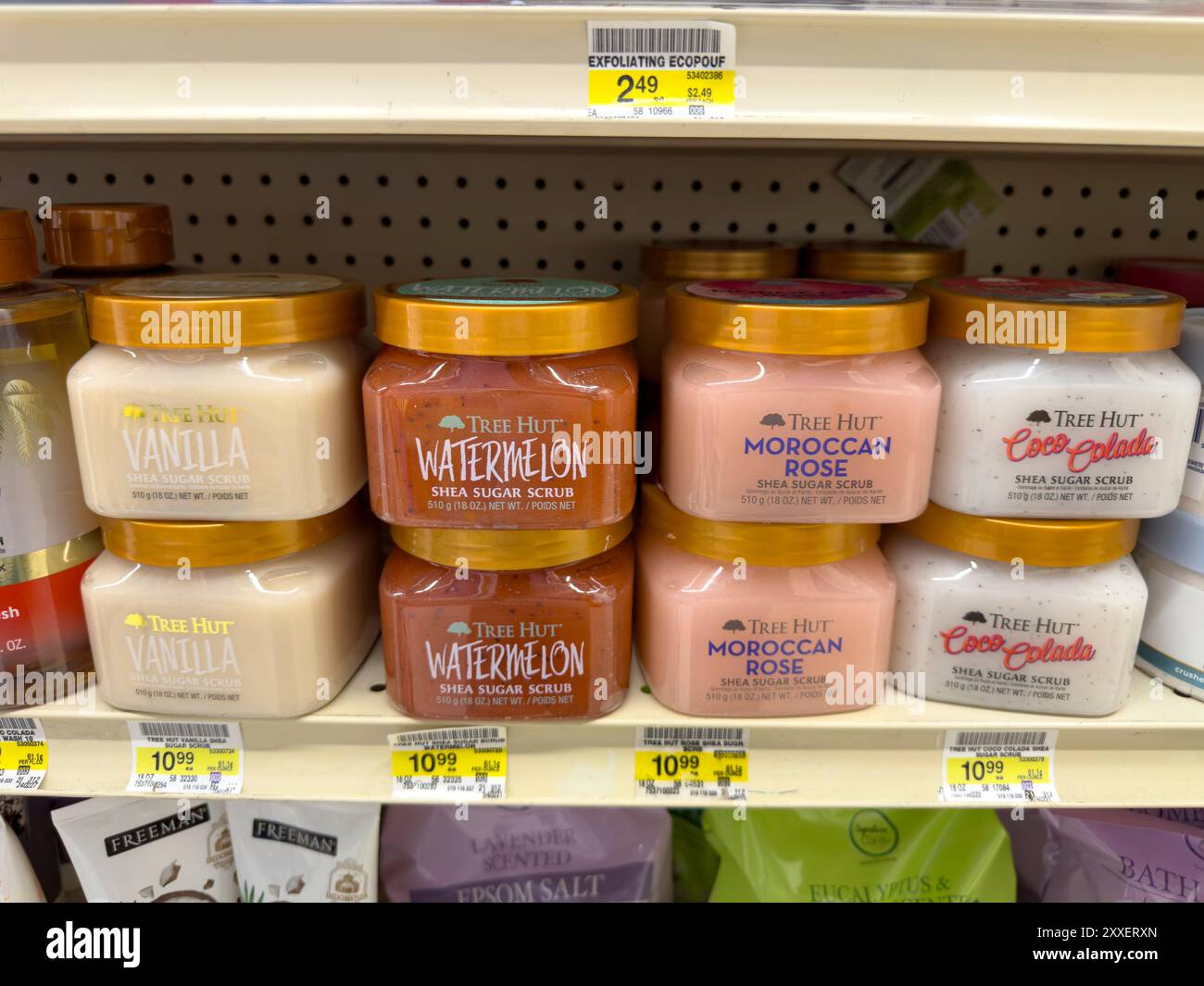 Los Angeles, California, United States - 04-14-2024: A view of several ...