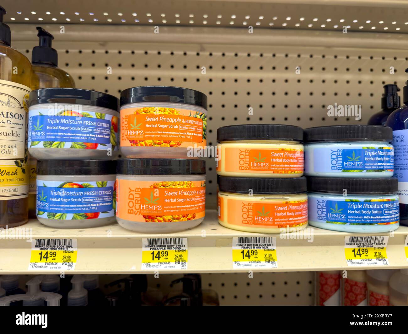 Los Angeles, California, United States - 04-14-2024: A view of several ...