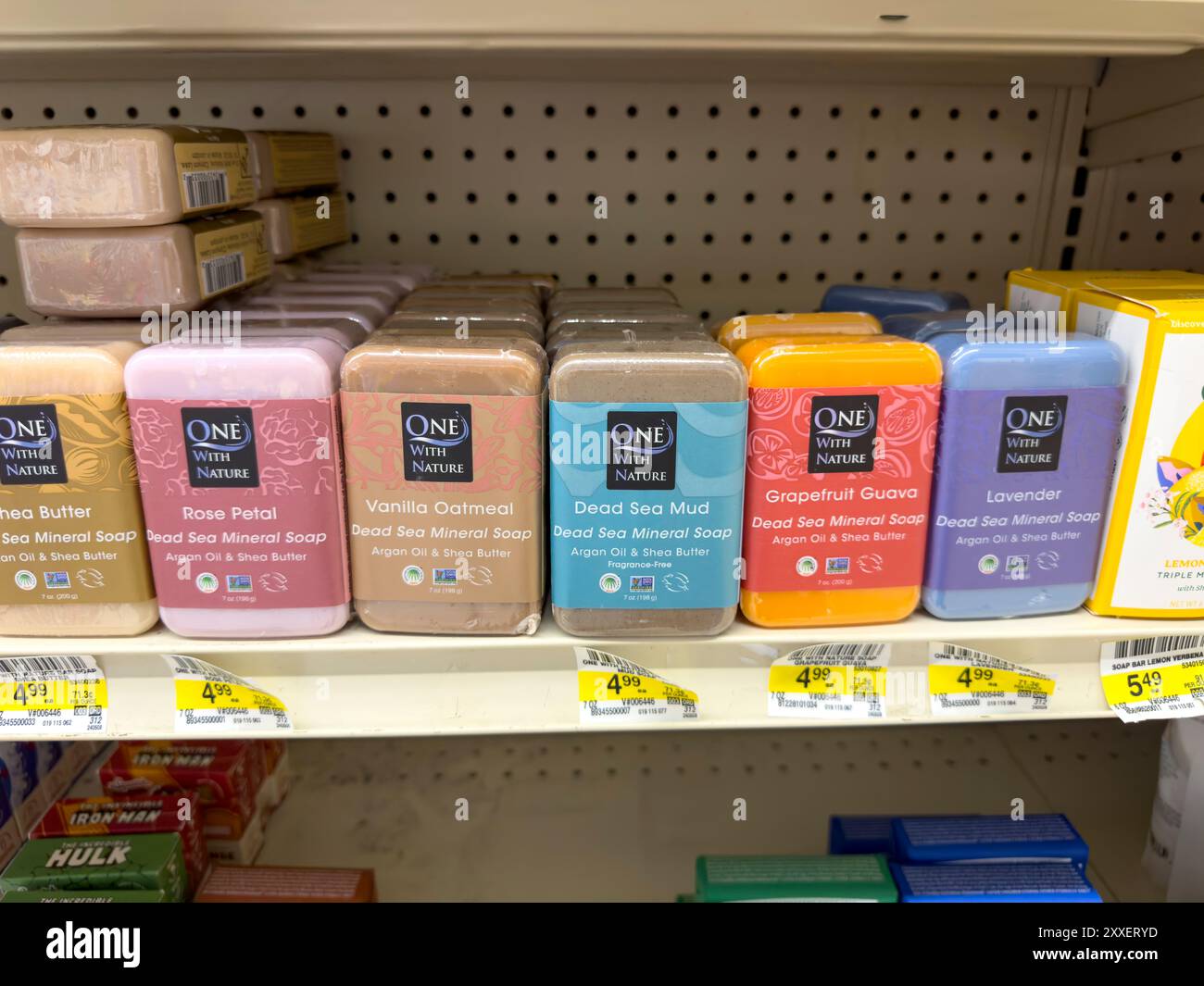 Los Angeles, California, United States - 04-14-2024: A view of several ...