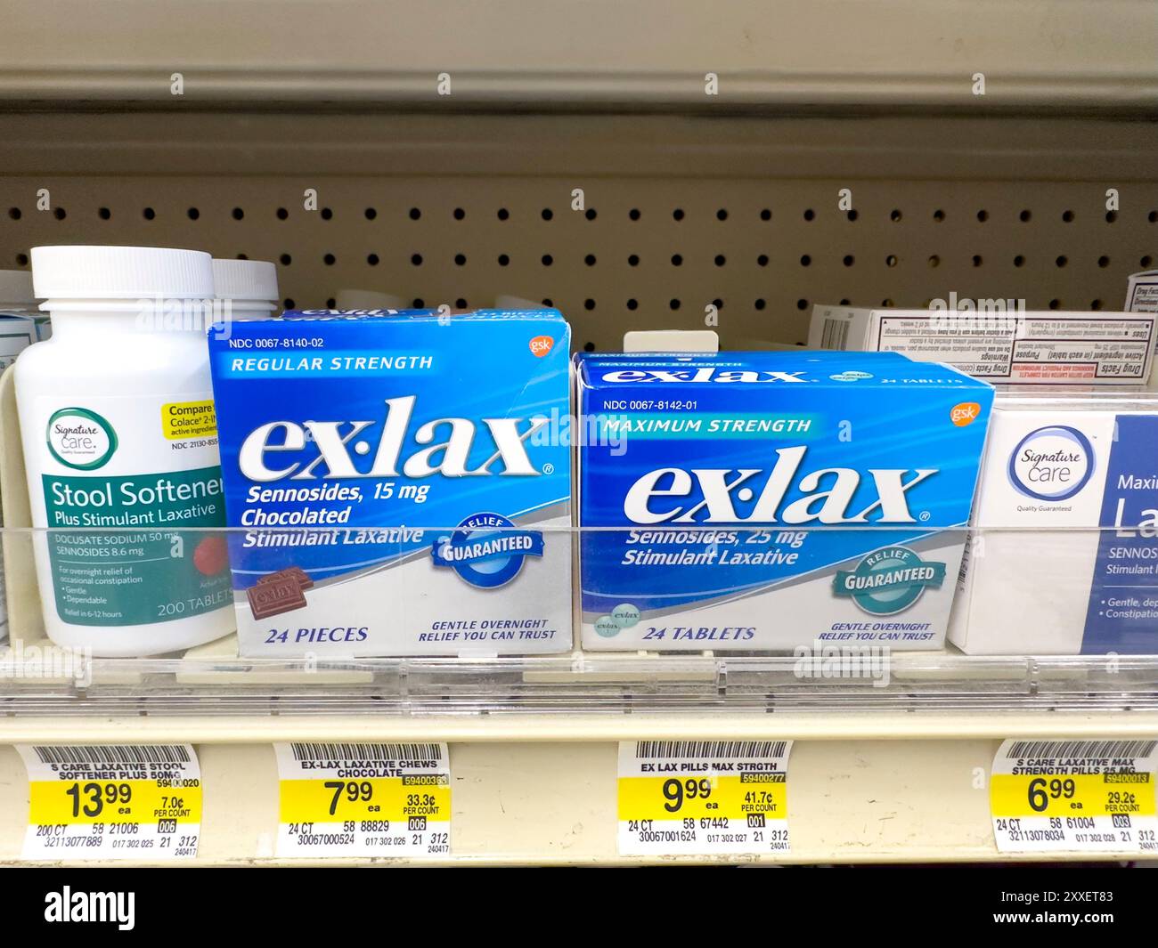 Los Angeles, California, United States - 04-14-2024: A view of several ...