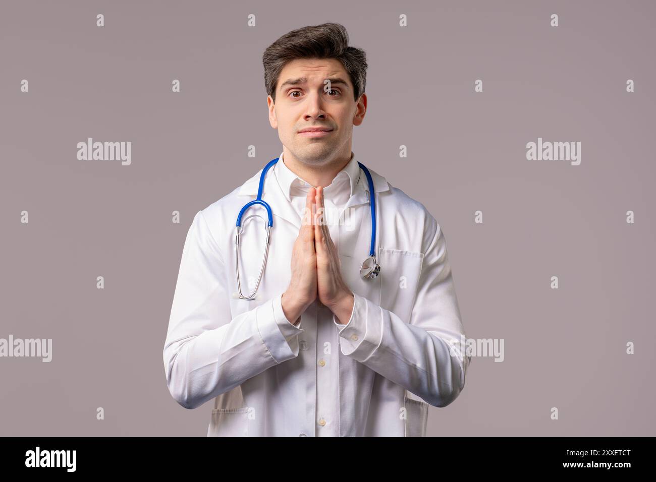 Begging physician praying hands hi-res stock photography and images - Alamy