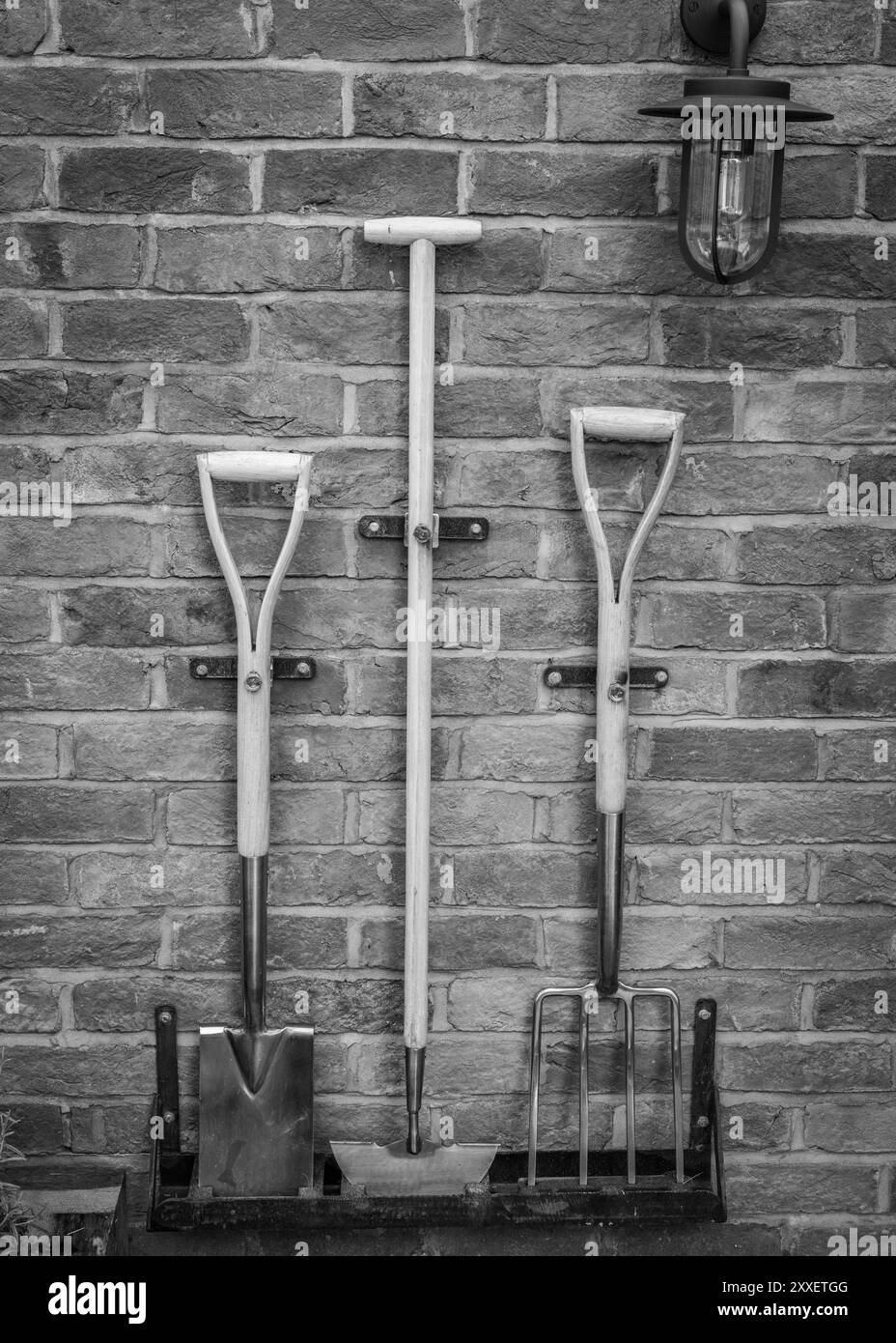 Light table garden Black and White Stock Photos & Images - Alamy