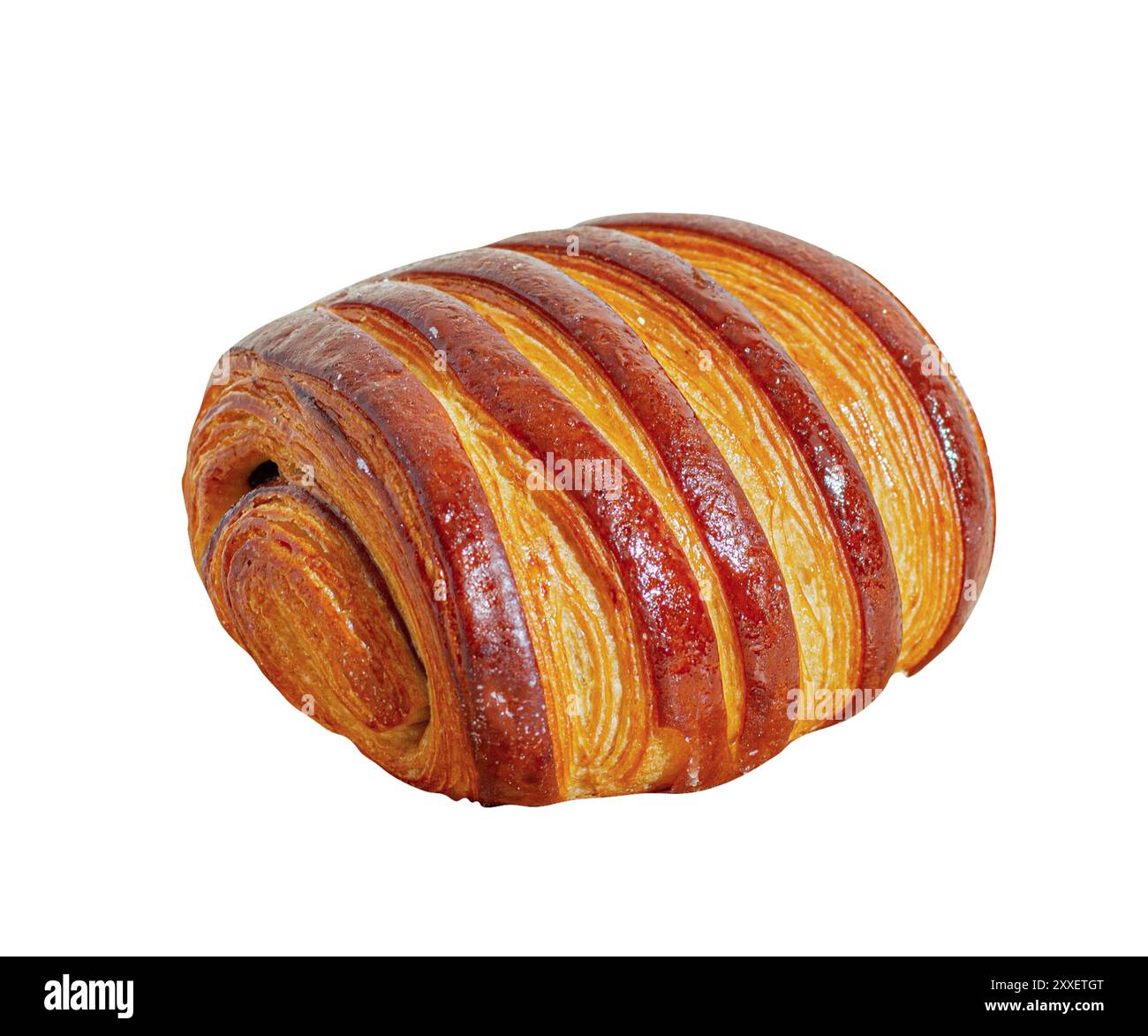 Bagel bread. Classic round wheat bread isolated on white background ...