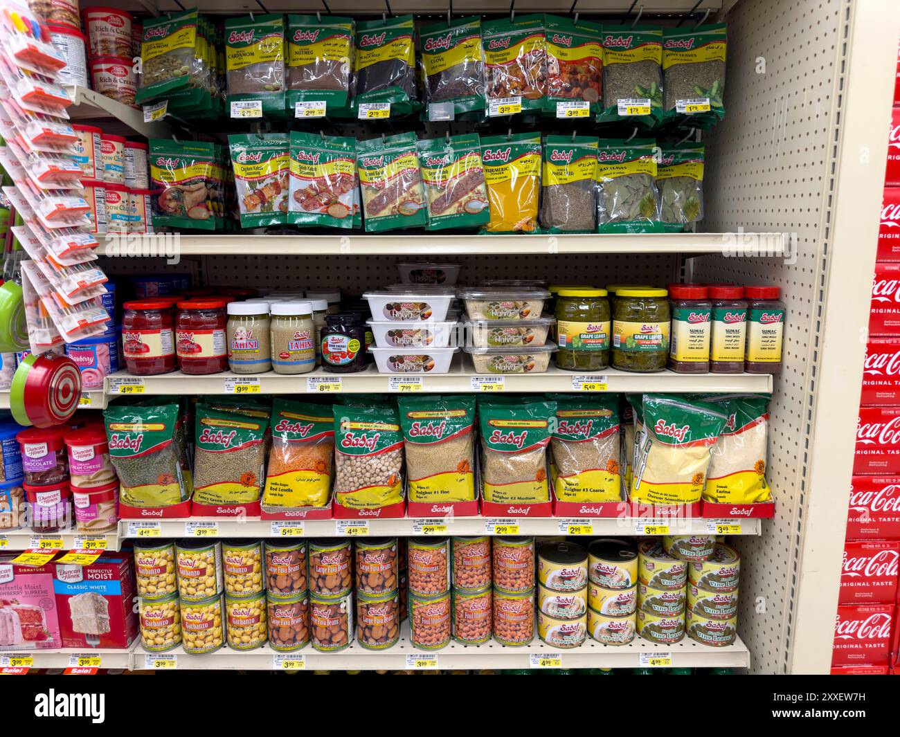 Los Angeles, California, United States - 04-14-2024: A view of several ...