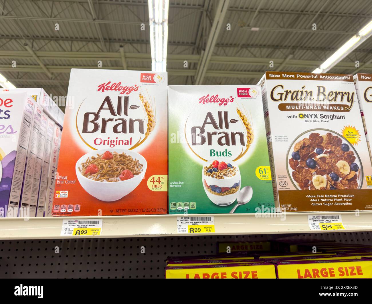 Los Angeles, California, United States - 04-14-2024: A view of several ...