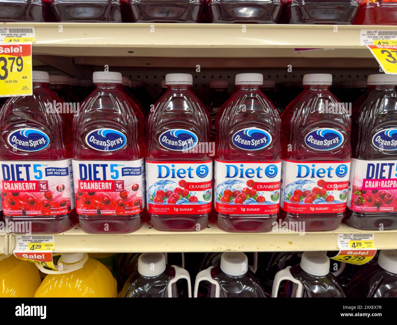 Los Angeles, California, United States - 04-14-2024: A view of several ...