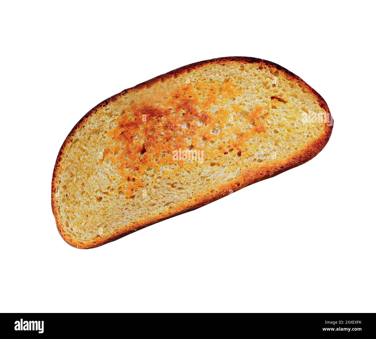 Bagel bread. Classic round wheat bread isolated on white background ...