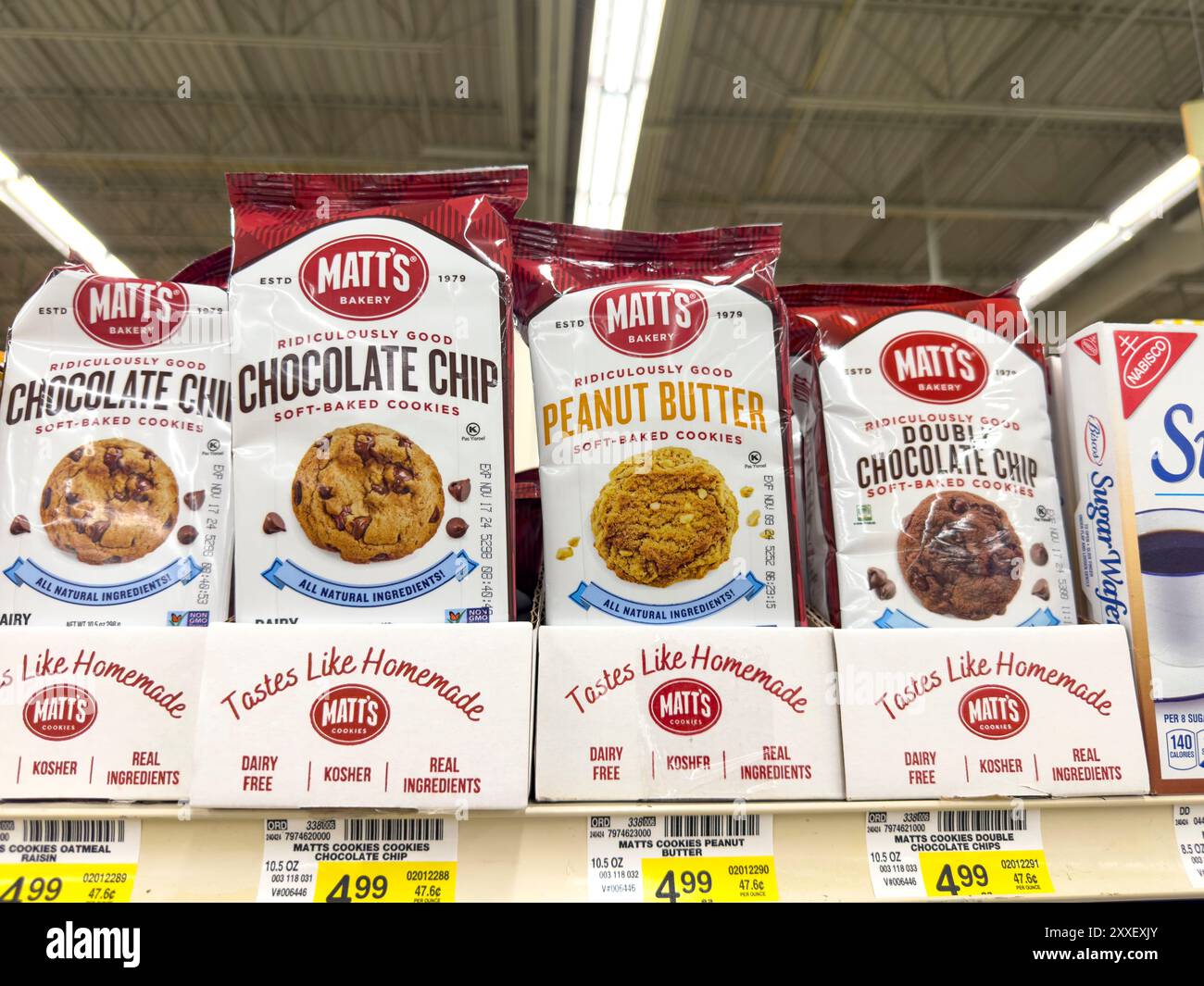 Los Angeles, California, United States - 04-14-2024: A view of several ...