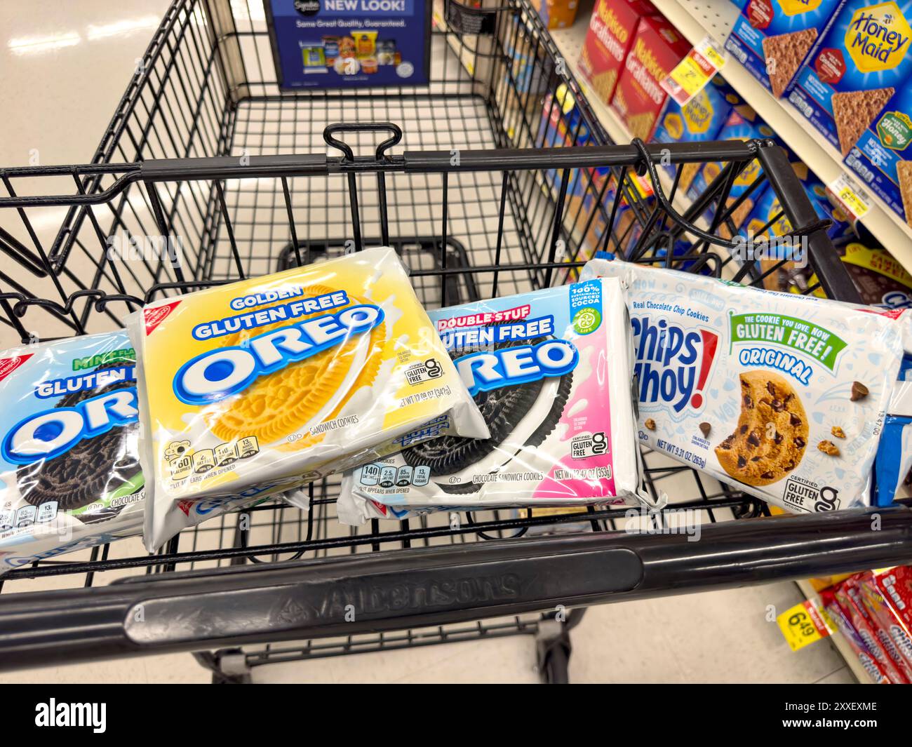 Los Angeles, California, United States - 04-14-2024: A view of several ...