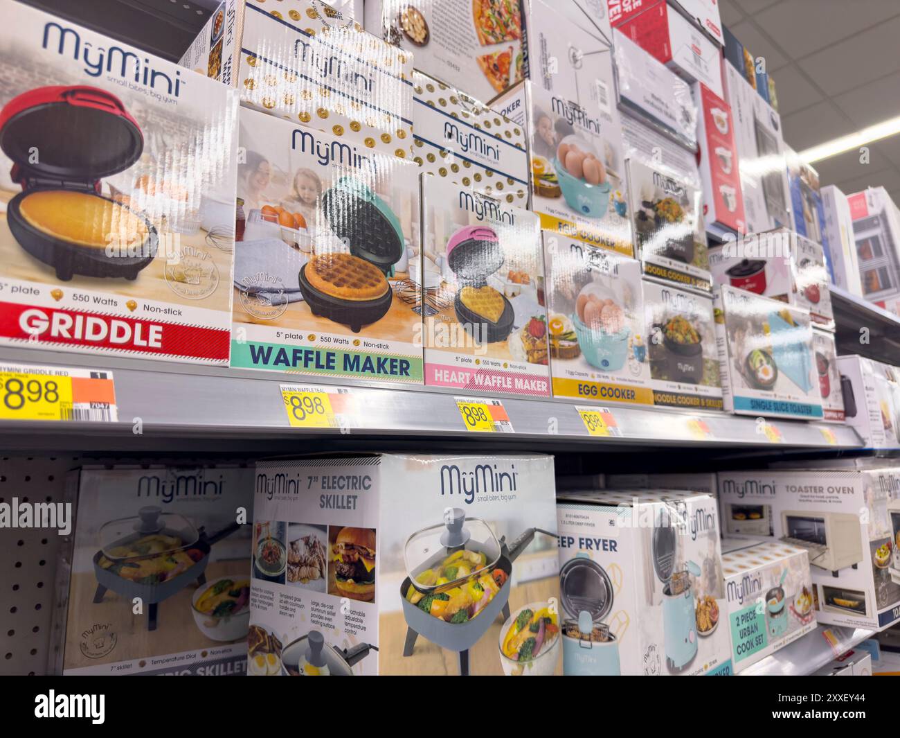 Los Angeles, California, United States - 04-14-2024: A view of several ...