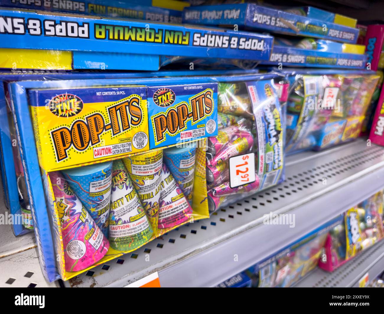 Los Angeles, California, United States - 04-14-2024: A view of several ...