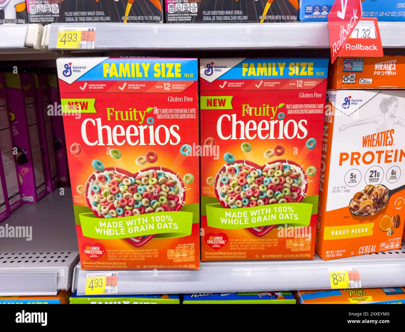 Los Angeles, California, United States - 04-14-2024: A view of several ...