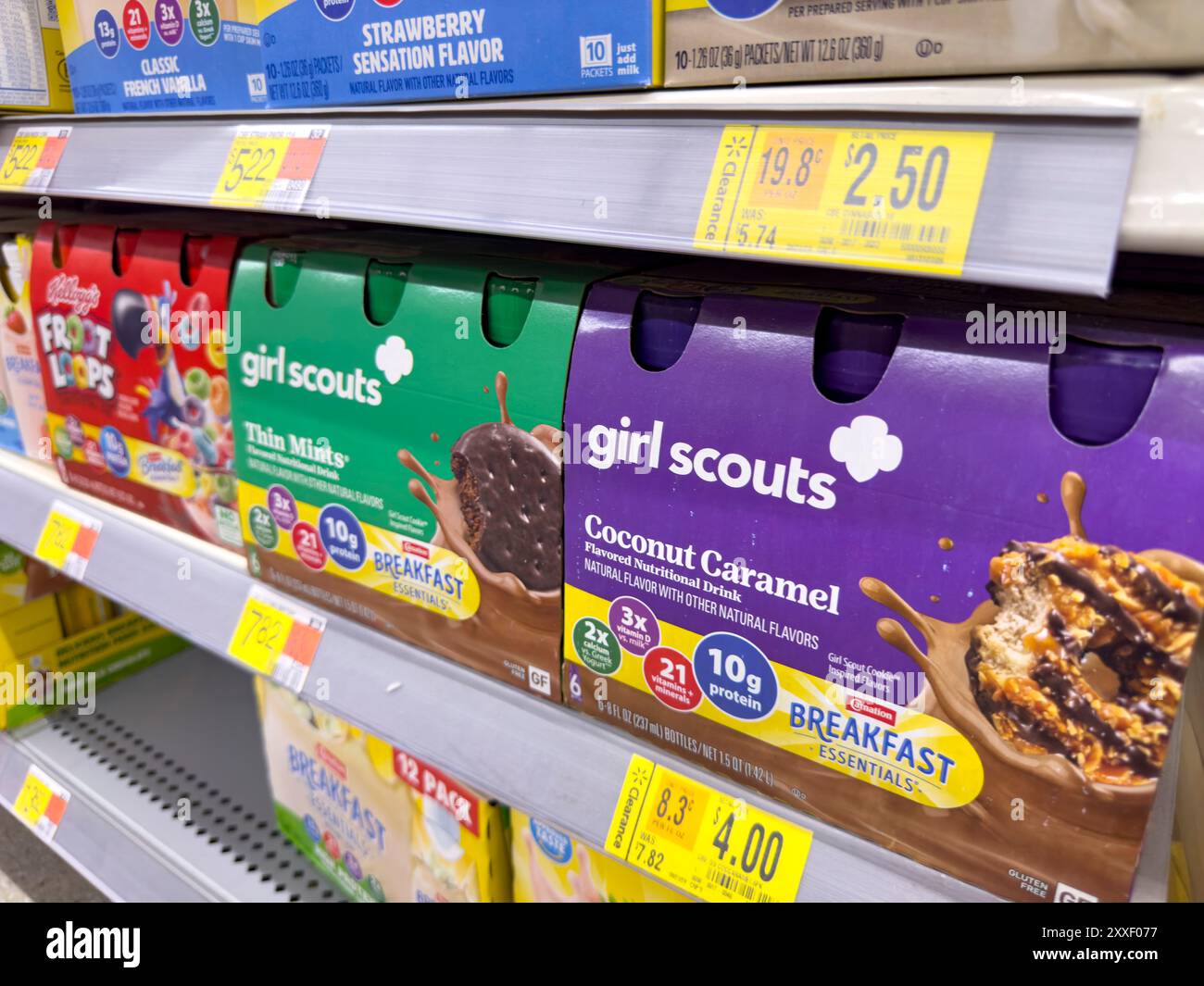 Store refrigerator coconut water drinks hi-res stock photography and ...