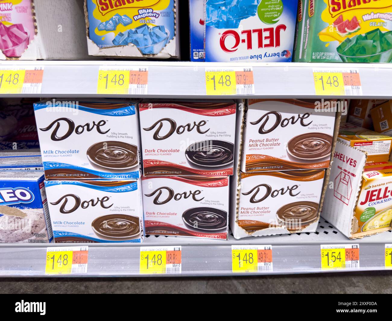 Los Angeles, California, United States - 04-14-2024: A view of several ...