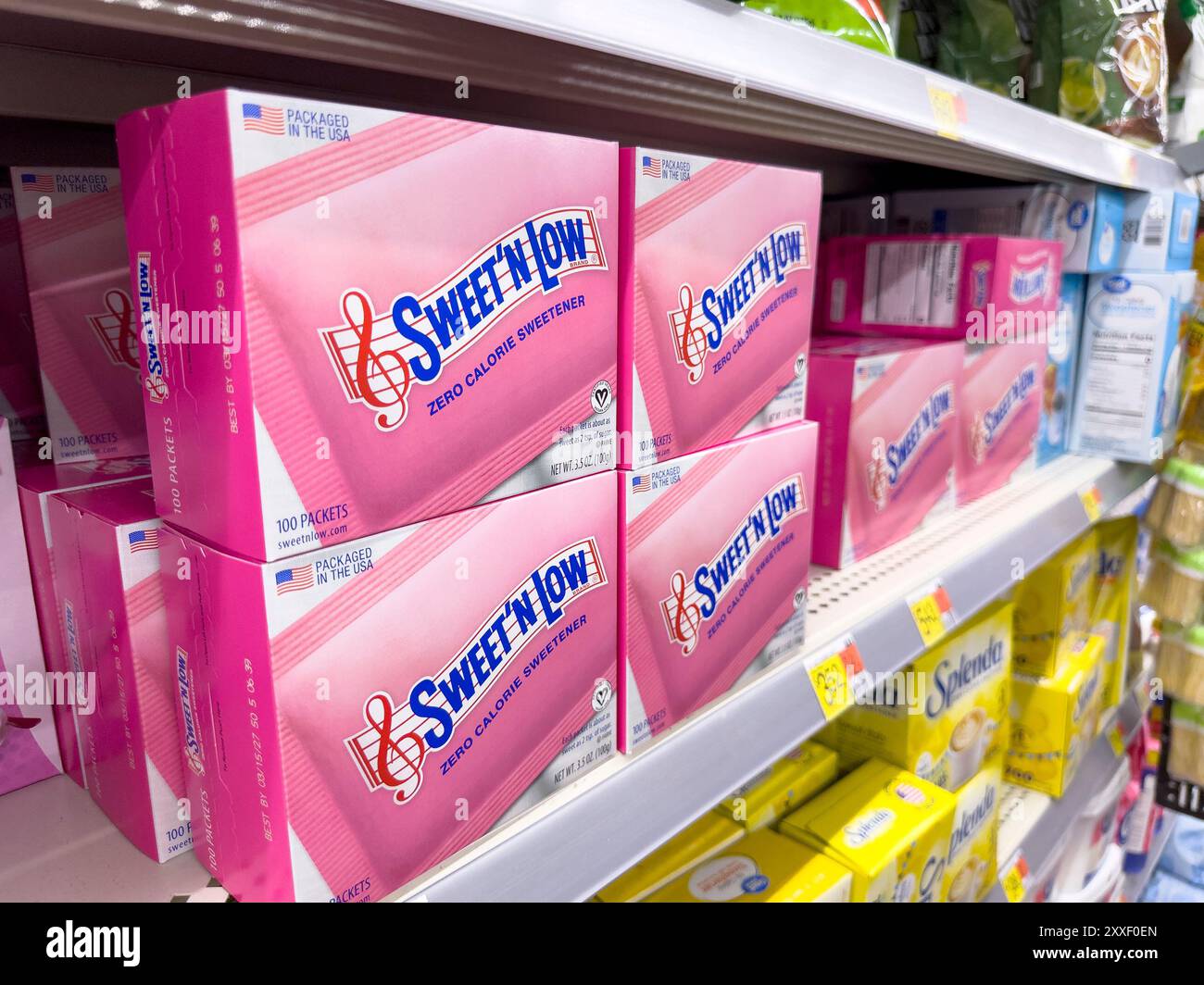 Los Angeles, California, United States - 04-14-2024: A view of several ...