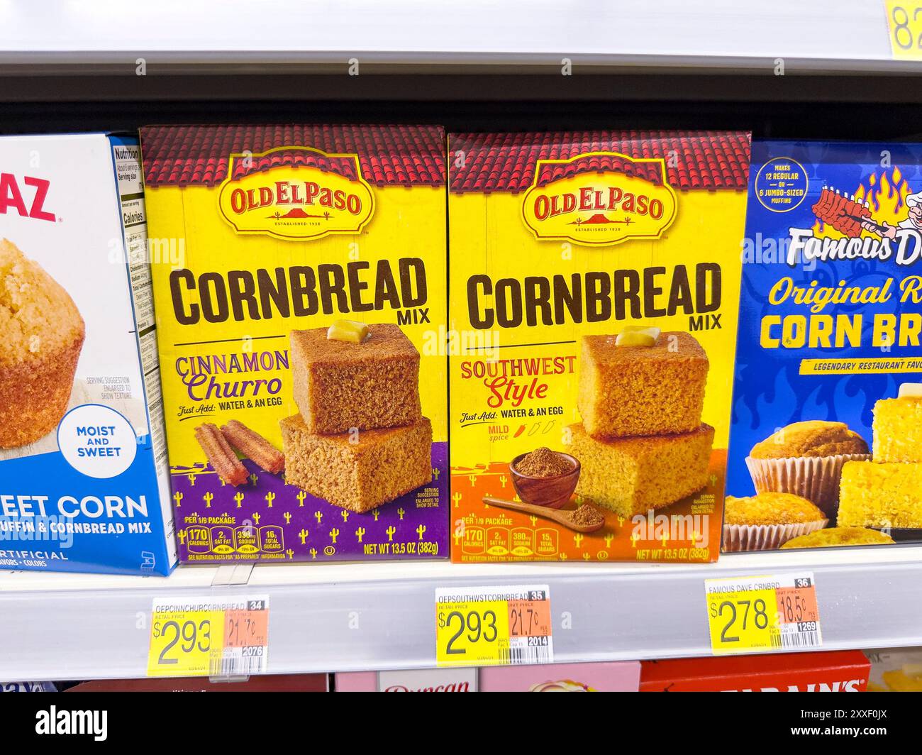 Los Angeles, California, United States - 04-14-2024: A view of several ...