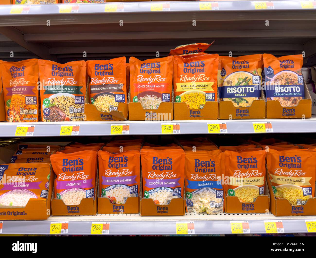 Los Angeles, California, United States - 04-15-2024: A view of several ...