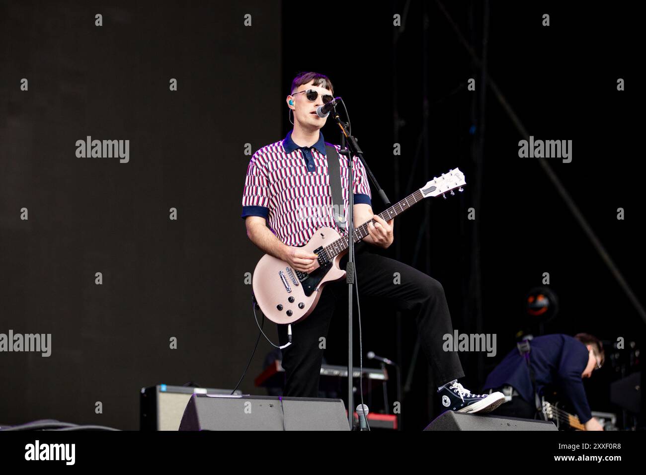 Leeds, England, 24th August, 2024. The K's playing the Main Stage at ...