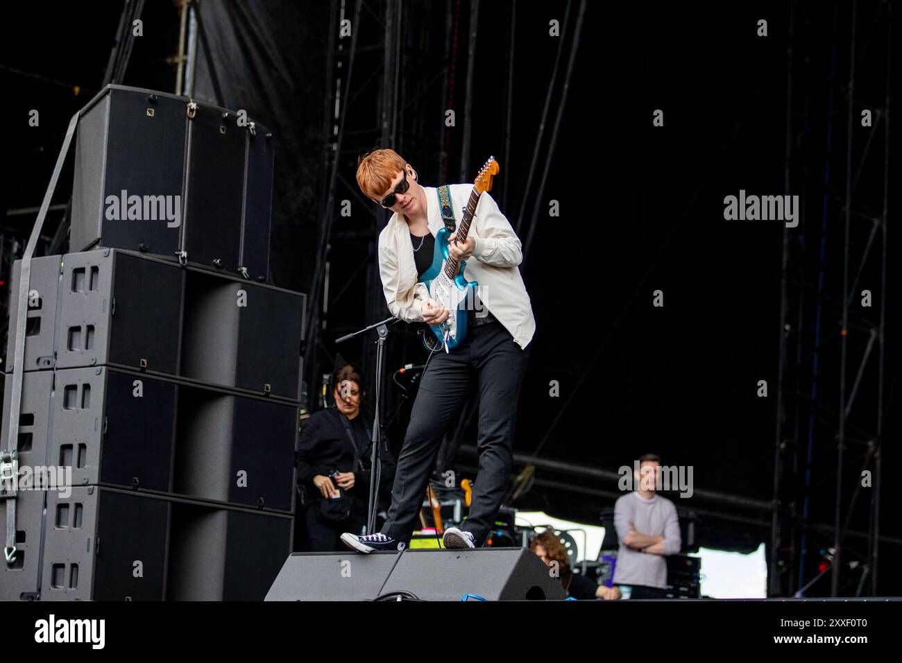 Leeds, England, 24th August, 2024. The K's playing the Main Stage at ...