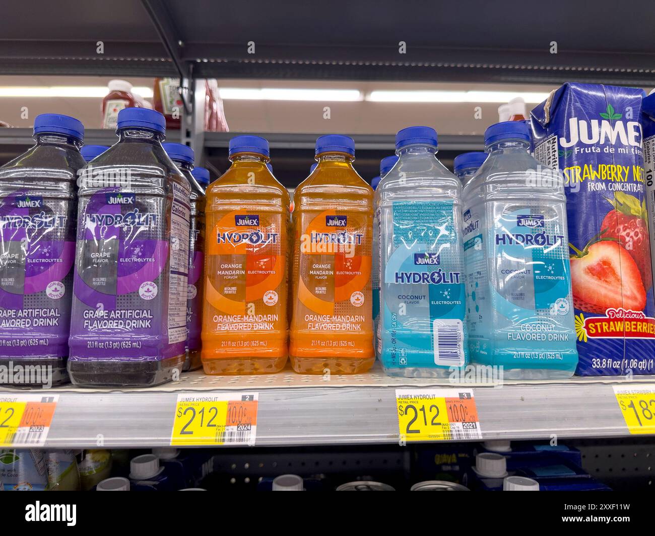 Los Angeles, California, United States - 04-14-2024: A view of several ...